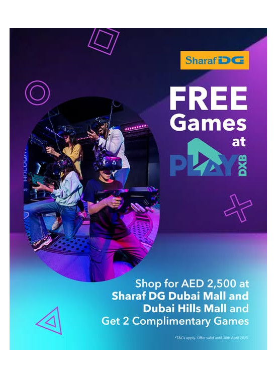 Game Sale from Sharaf DG until 10th April - Sharaf DG UAE Offers ...
