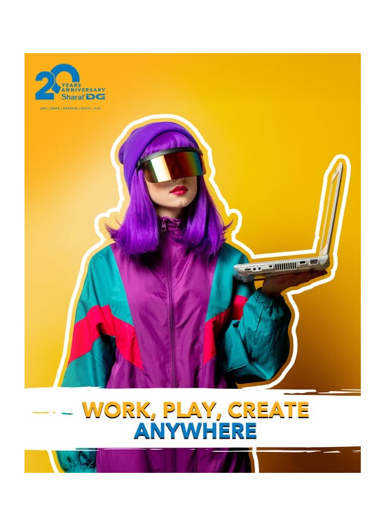 Work & Play & Create Anywhere from Sharaf DG until 18th June - Sharaf DG UAE Offers & Promotions