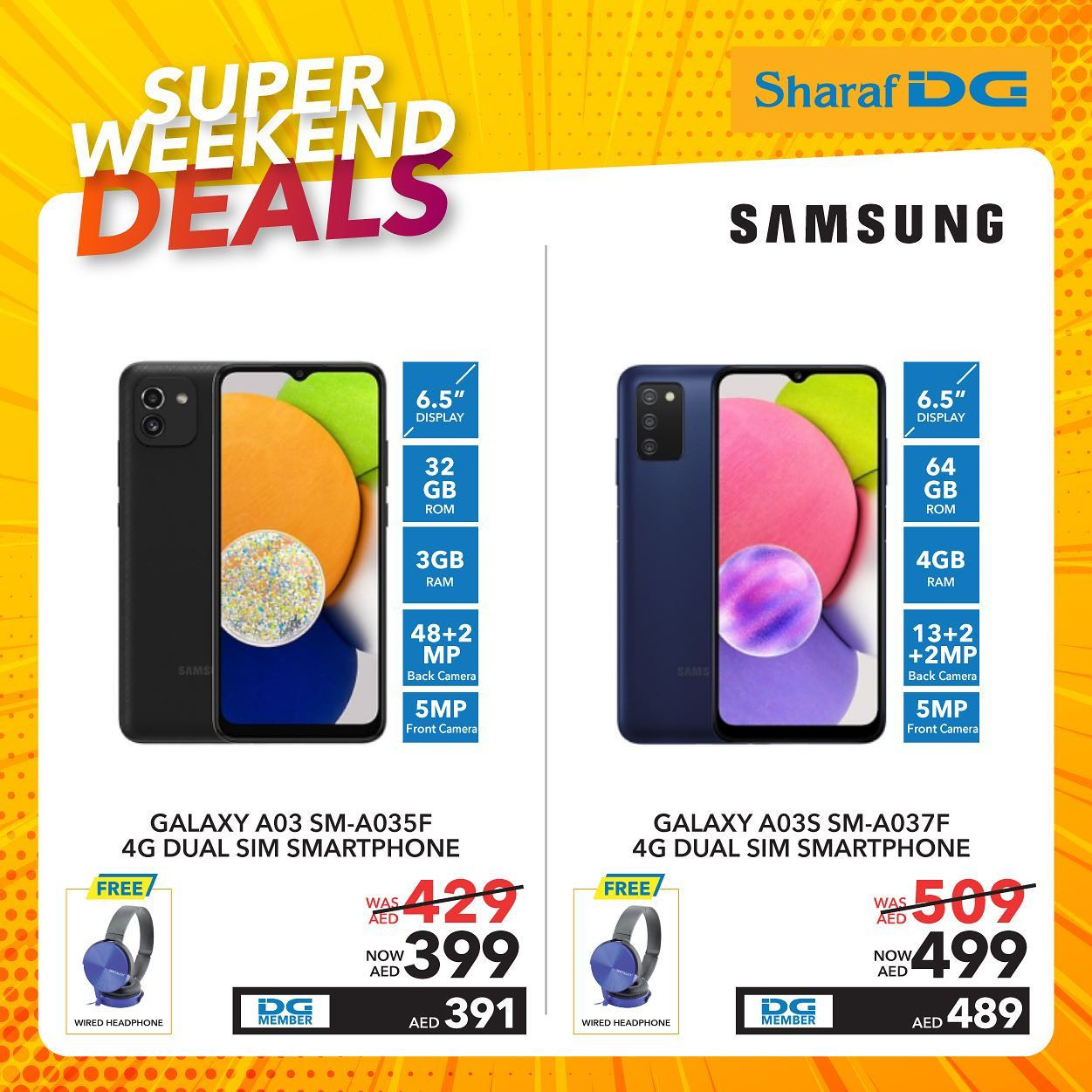 Super Weekend Deals from Sharaf DG until 22nd May - Sharaf DG Offers ...