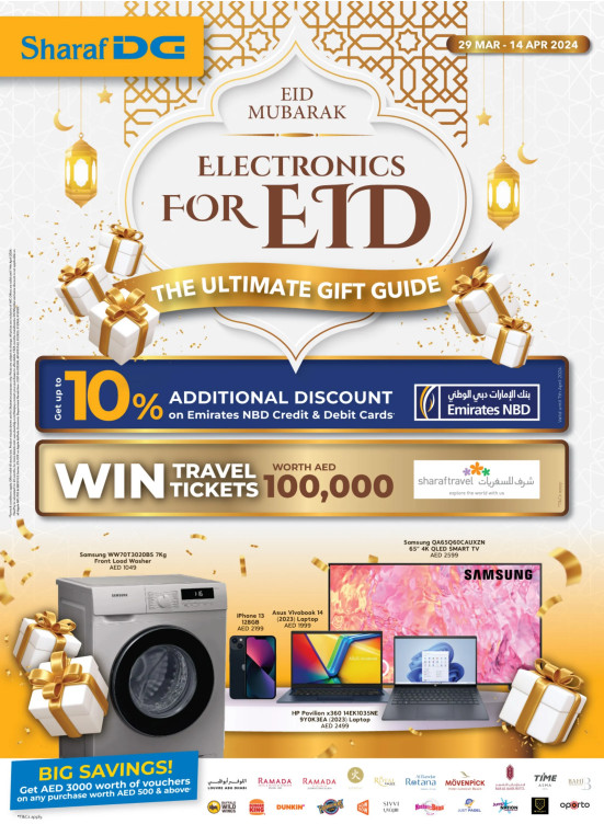 Eid Deals from Sharaf DG until 14th April - Sharaf DG UAE Offers ...