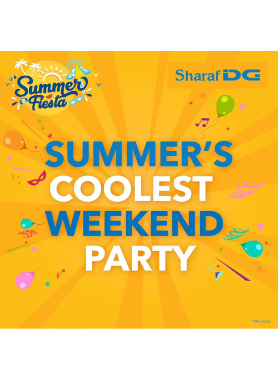 Weekend Party from Sharaf DG until 28th July - Sharaf DG UAE Offers ...