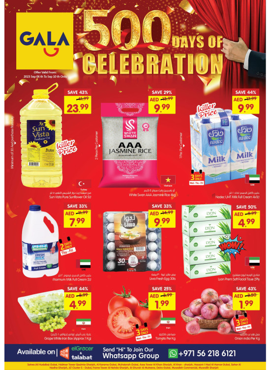 Amazing Deals - Sharjah & Dubai from Gala Supermarket until 10th ...