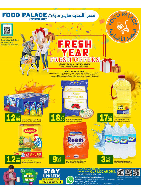 Fresh Deals from Food Palace until 8th January - Food Palace Qatar ...