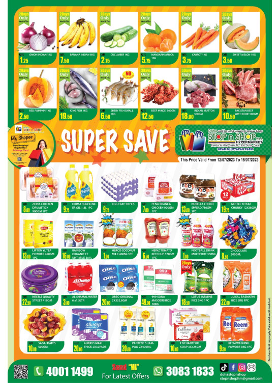 Super Save - Al Muntazah from Stop n Shop until 15th July - Stop n Shop ...