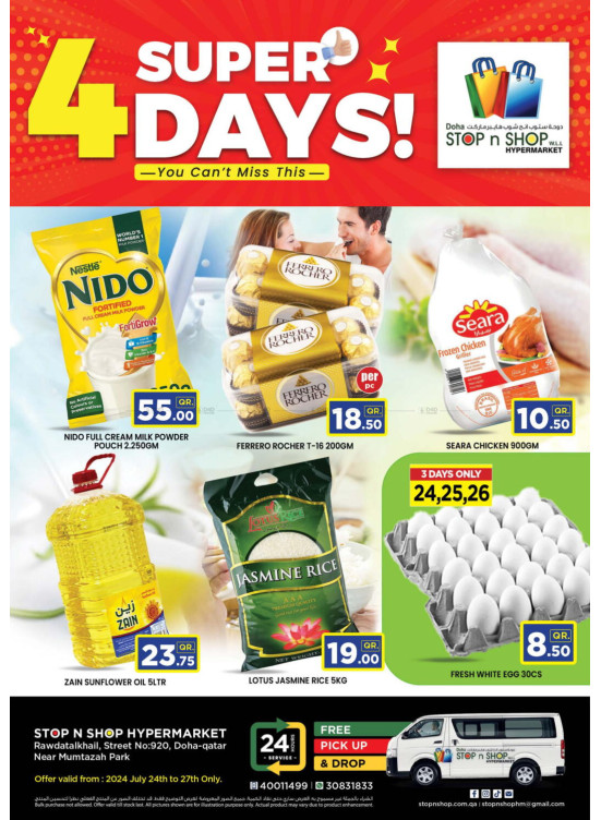 Super 4 Days Deals - Muntazah from Stop n Shop until 27th July - Stop n ...