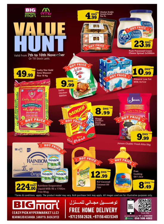 Value Hant - Beda Zayed from Bigmart until 10th November - Bigmart UAE ...