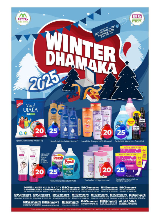 Winter Dhamaka - Abu Dhabi from Bigmart until 9th February - Bigmart ...