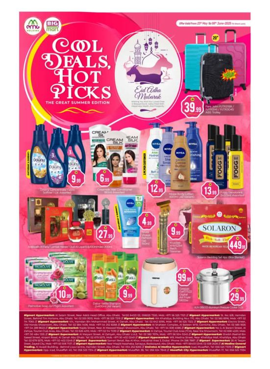 Cool Deals & Hot Picks - Abu Dhabi from Bigmart until 8th June ...