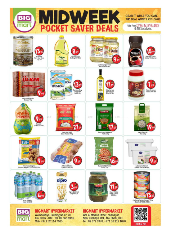 Midweek Mega Saver - Khalidiya, Abu Dhabi from Bigmart until 15th ...