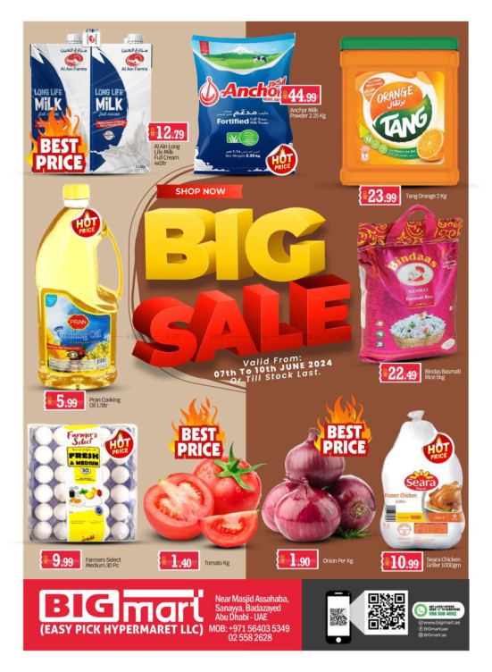 Big Sale - Beda Zayed from Bigmart until 10th June - Bigmart UAE Offers ...