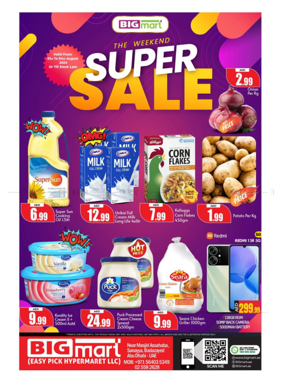 Weekend Deals - Beda Zayed from Bigmart until 4th August - Bigmart UAE ...