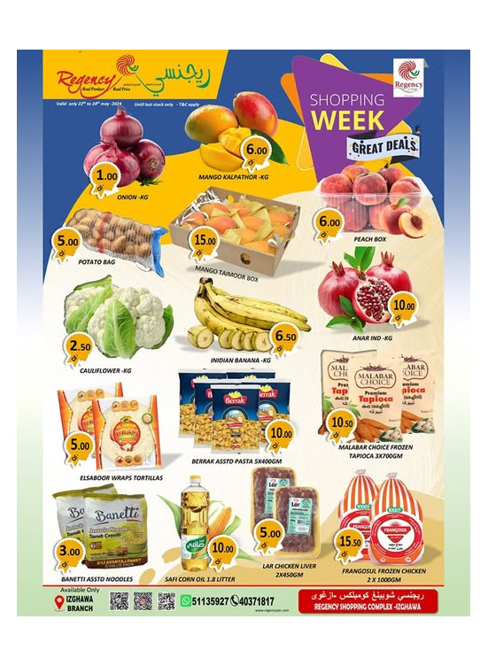 Shopping Week Offers - Izghawa from Regency Hypermarket until 24th May ...