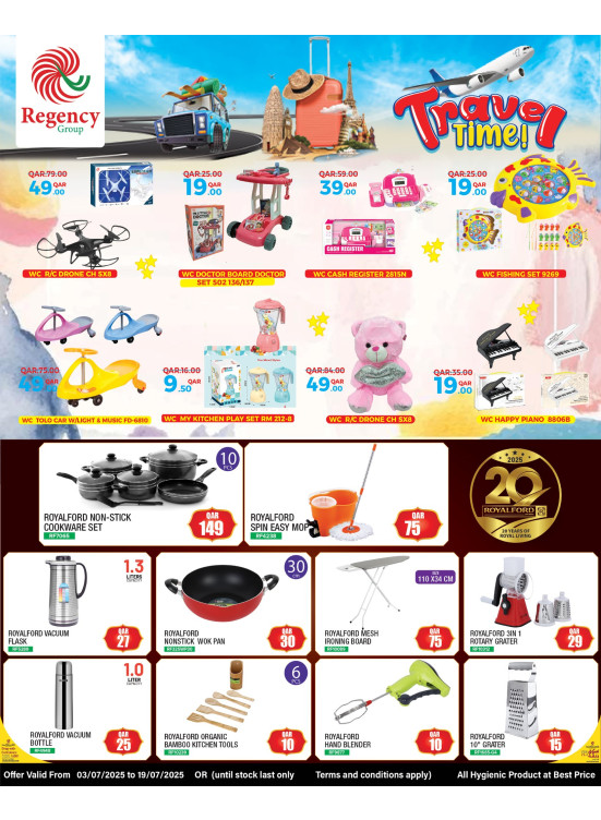 Travel Time from Regency Hypermarket until 19th July - Regency ...