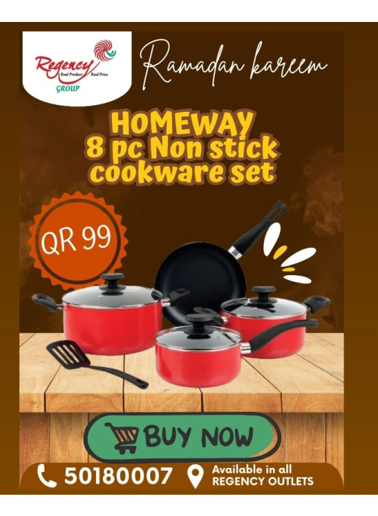 Cookware Set Offer from Regency Hypermarket until 26th March - Regency ...
