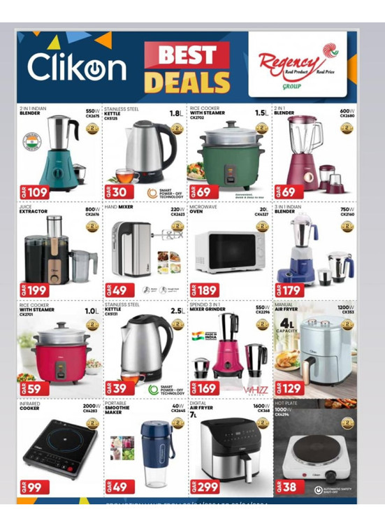 Clikon Best Deals from Regency Hypermarket until 22nd April - Regency ...