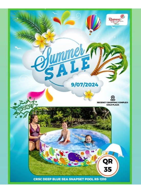 Summer Sale from Regency Hypermarket until 9th July - Regency ...