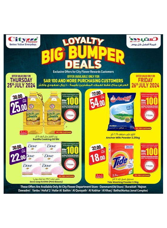 Loyalty Program Offers from City Flower until 26th July - City Flower ...