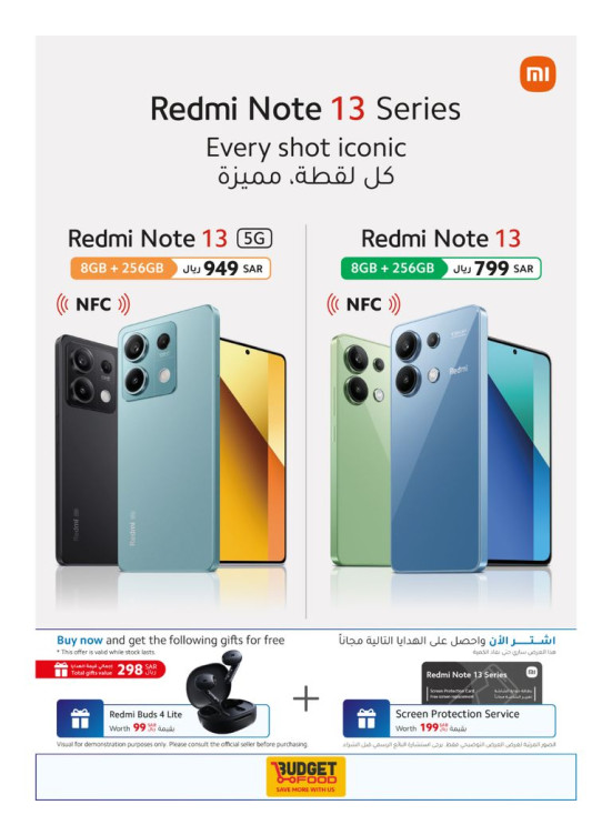 Redmi Note 13 Pro Deals from Budget Food until 27th January - Budget ...