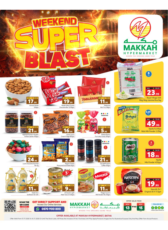 Weekend Super Blast Deals from Makkah Hypermarket until 15th November ...