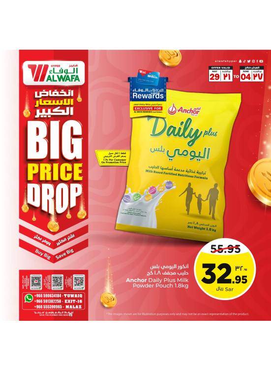 Big Price Drop - Riyadh from Al Wafa Hypermarket until 4th June - Al ...