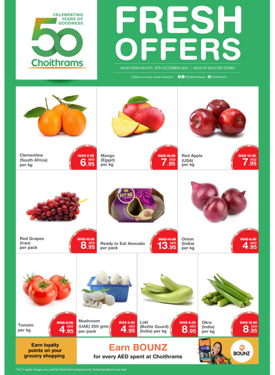 Fresh Offers from Choithrams until 6th October - Choithrams UAE Offers ...