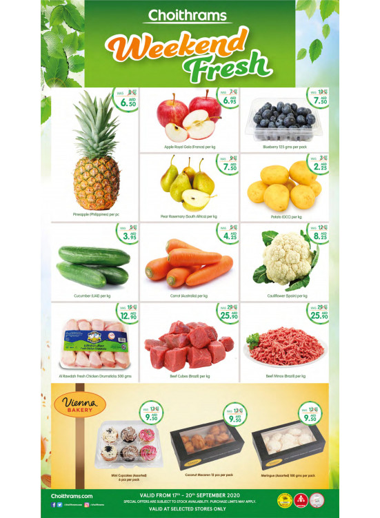 Weekend Fresh Offers from Choithrams until 21st September - Choithrams ...