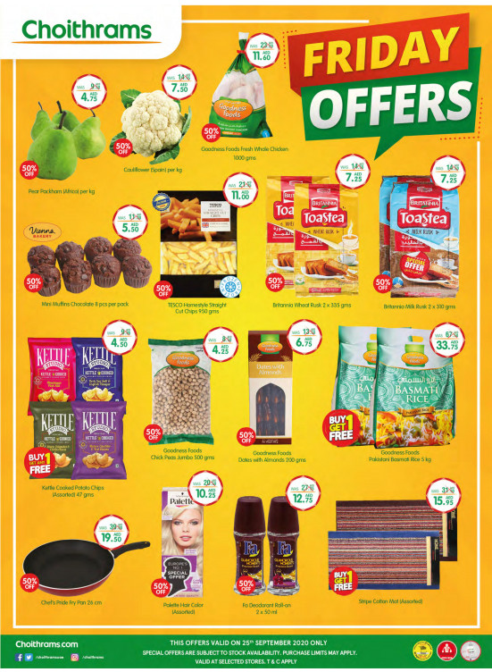 Friday Offers from Choithrams until 26th September - Choithrams UAE ...