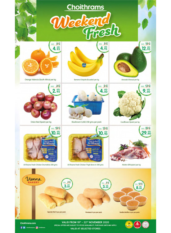 Weekend Fresh Offers from Choithrams until 22nd November - Choithrams ...