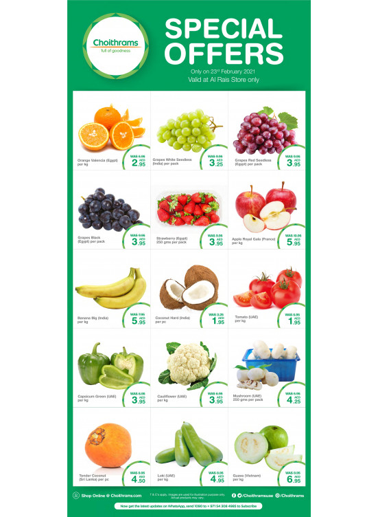 Special Offers - Al Rais, Dubai from Choithrams until 23rd February ...