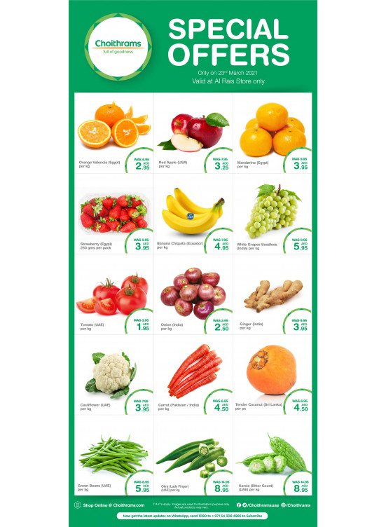 Special Offers - Al Rais, Dubai from Choithrams until 23rd March ...