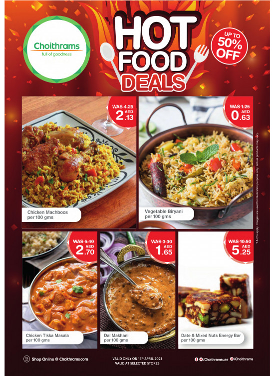 Hot Food Deals from Choithrams until 16th April - Choithrams UAE Offers ...