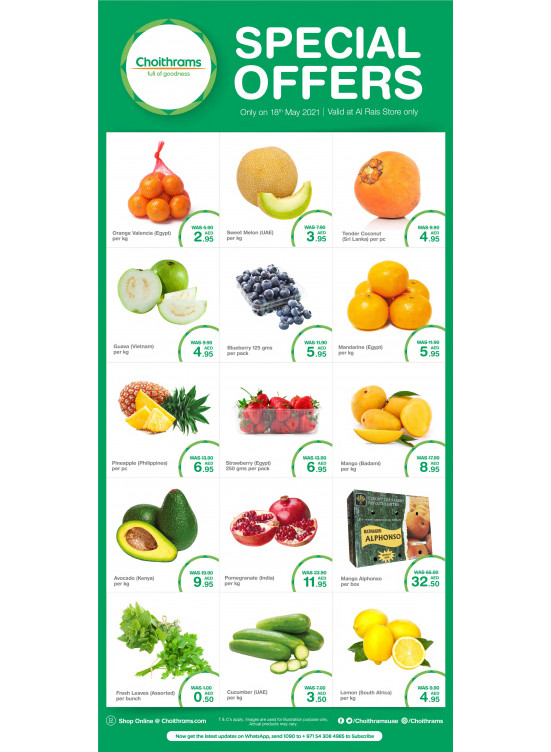 Special Offers - Al Rais, Dubai from Choithrams until 18th May ...