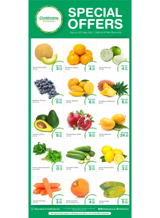 Special Offers - Al Rais, Dubai from Choithrams until 25th May ...