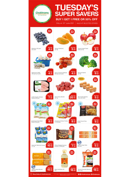 Tuesday Super Savers from Choithrams until 15th June - Choithrams UAE ...
