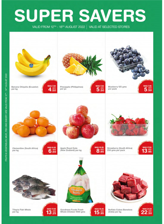 Super Savers from Choithrams until 18th August - Choithrams UAE Offers & Promotions