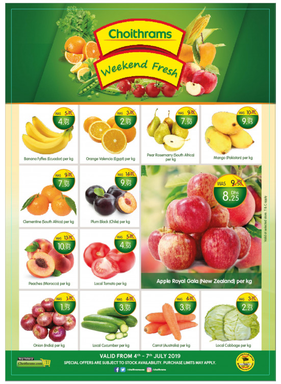 Weekend Fresh Offers from Choithrams until 7th July - Choithrams UAE ...