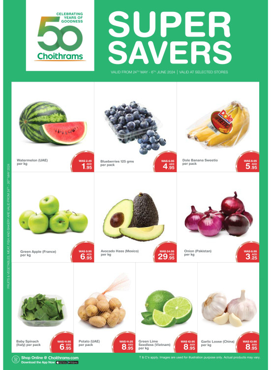 Super Savers from Choithrams until 6th June - Choithrams UAE Offers & Promotions