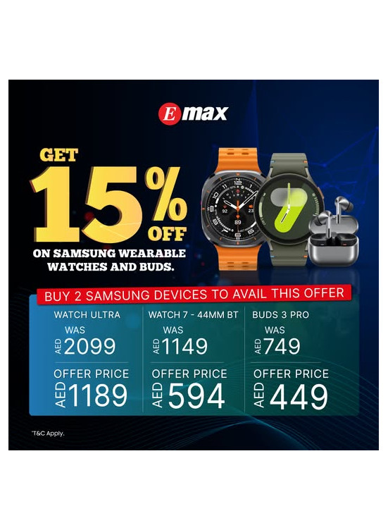 Emax Exclusive Deals from Emax until 24th April - Emax UAE Offers ...