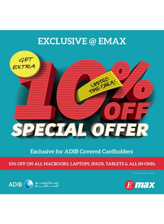 Special Offer - 10% Off on Selected Products from Emax until 17th ...