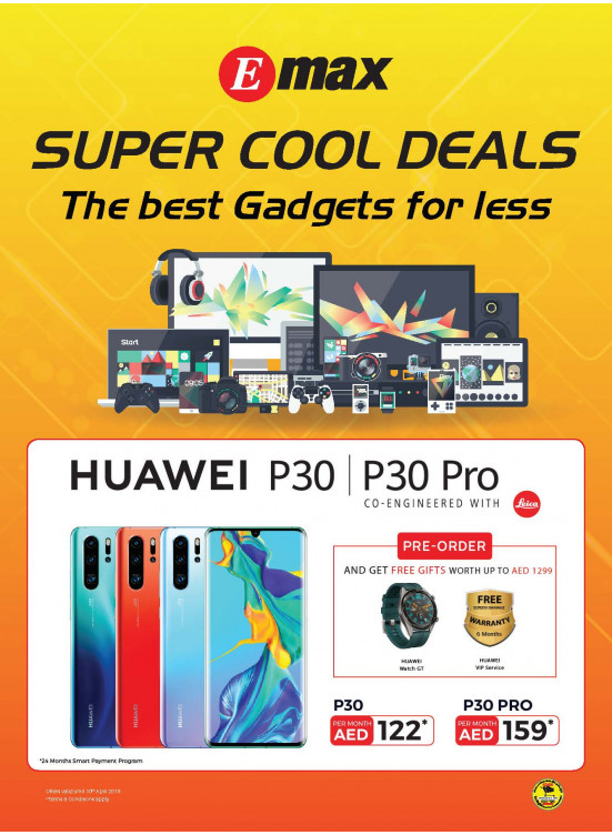 Super Cool Deals from Emax until 10th April - Emax UAE Offers & Promotions