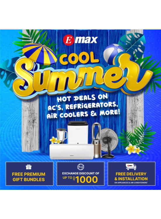 Summer Offers from Emax until 30th May - Emax UAE Offers & Promotions