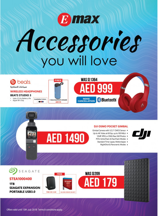WoW Offers on Accessories from Emax until 13th July - Emax UAE Offers ...