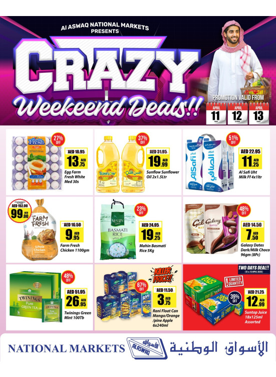 Crazy Weekend Deals from RAK National Markets until 13th April - RAK ...