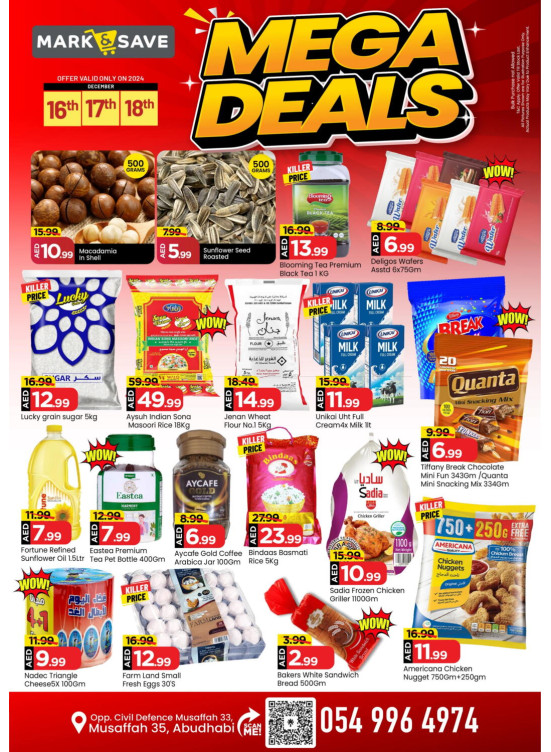 Mega Deals - Musaffah, Abu Dhabi from Mark & Save until 18th December ...