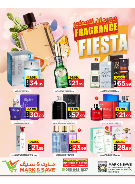 Fragrance Festival - Riyadh from Mark & Save until 24th December - Mark ...