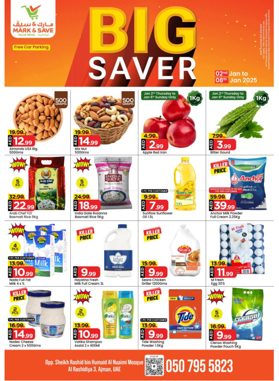 Big Saver - AL Rashidiya 3, Ajman from Mark & Save until 8th January ...