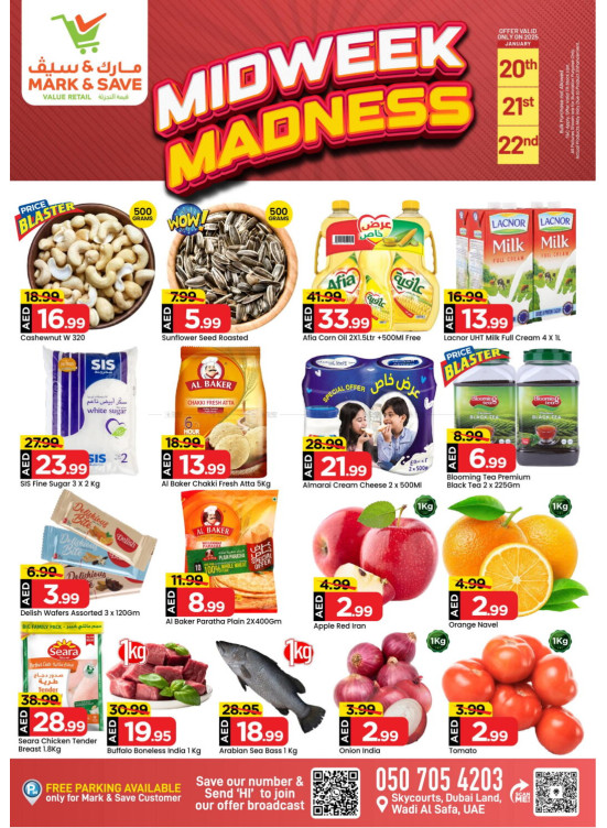 Midweek Madness - Wadi Al Safa, Dubai from Mark & Save until 22nd ...