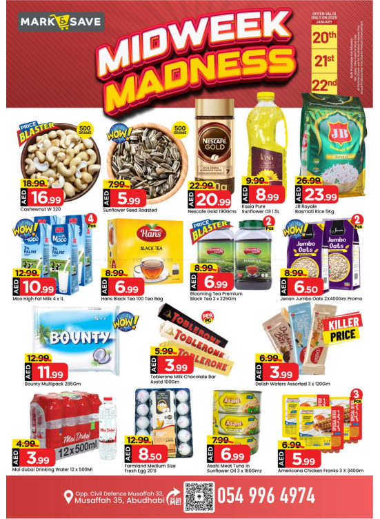 midweek Madness - Musaffah, Abu Dhabi from Mark & Save until 22nd ...