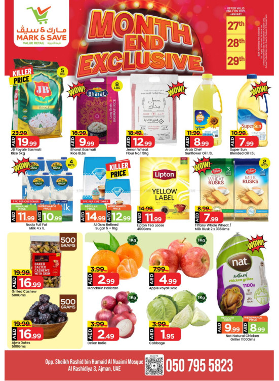 Month-End Exclusive - AL Rashidiya 3, Ajman from Mark & Save until 29th ...