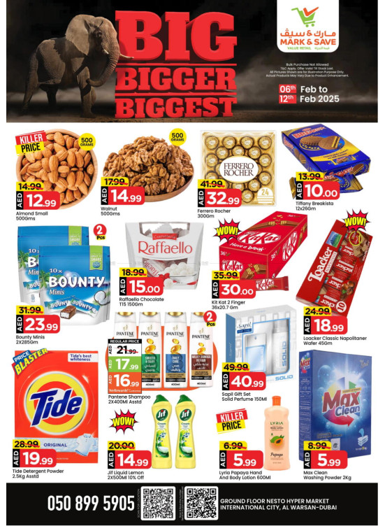 Biggest Deals - Al Warsan, Dubai from Mark & Save until 12th February ...
